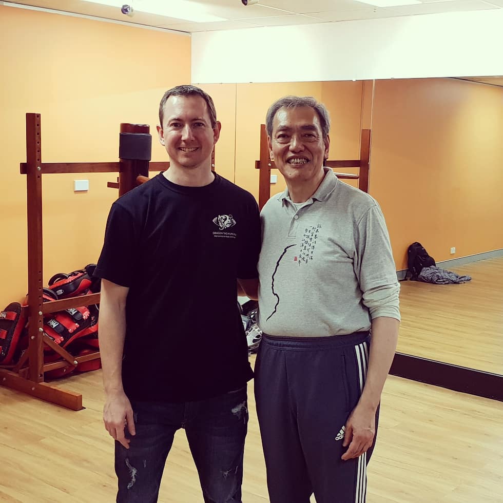 Peter Wong with Instructor Scott - Dragon Tao Wing Chun Kung Fu ...